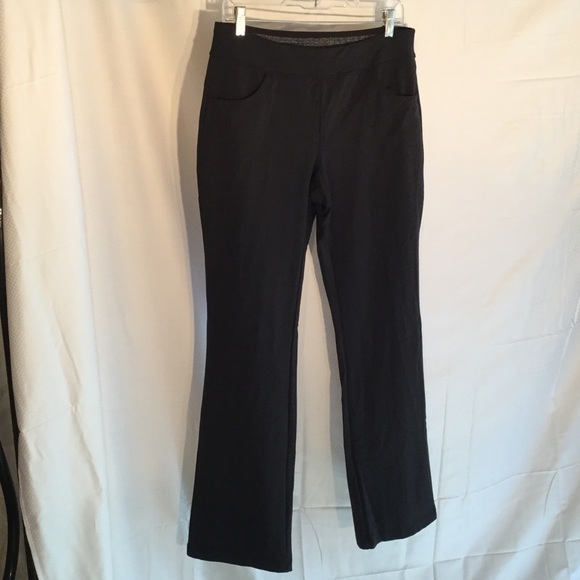 Lucy | Pants & Jumpsuits | Lucy M Black Workout Pant Material In A Real ...